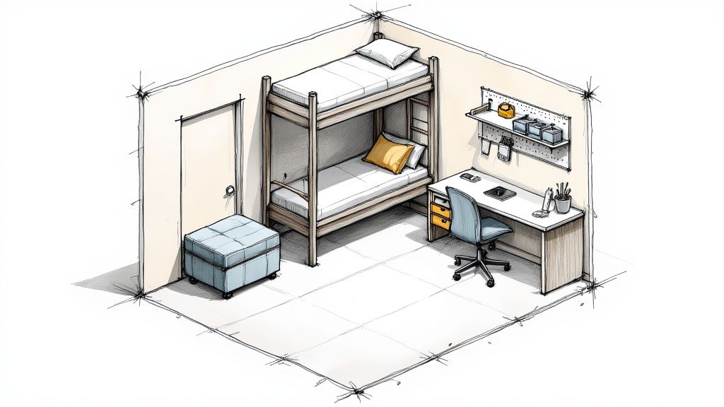 Smart Dorm Room Storage Solutions for Small Spaces – Lenny Lane